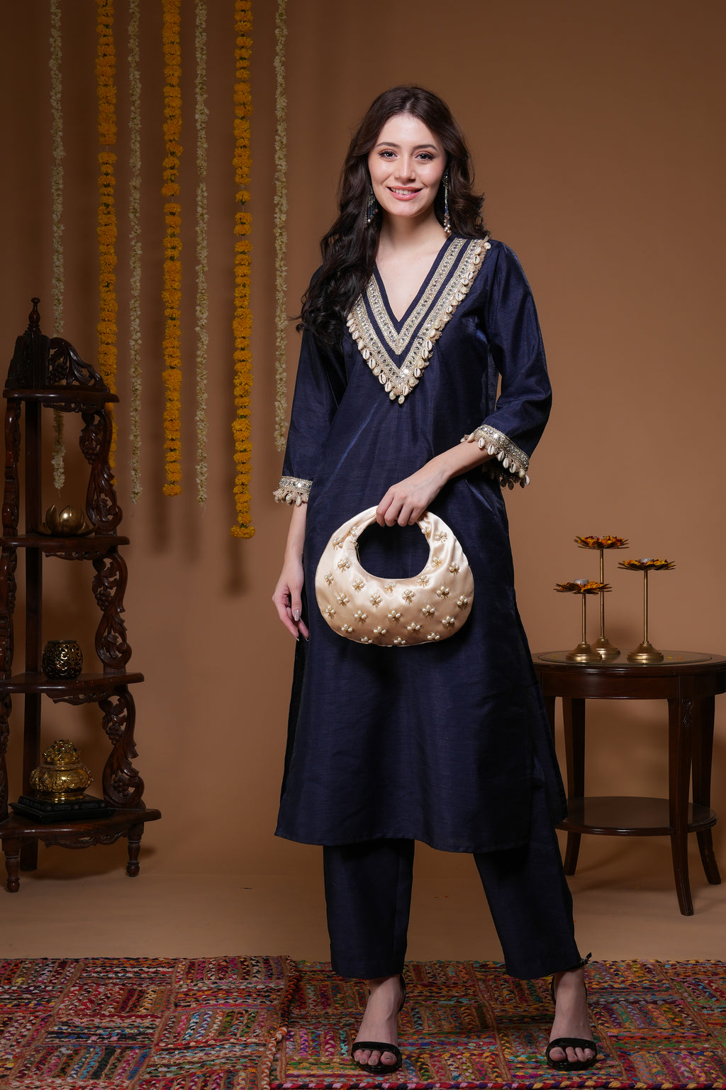 Noor-e-Ivory Handbag | Best Ladies Handbag for Festivals – bohogirl.in