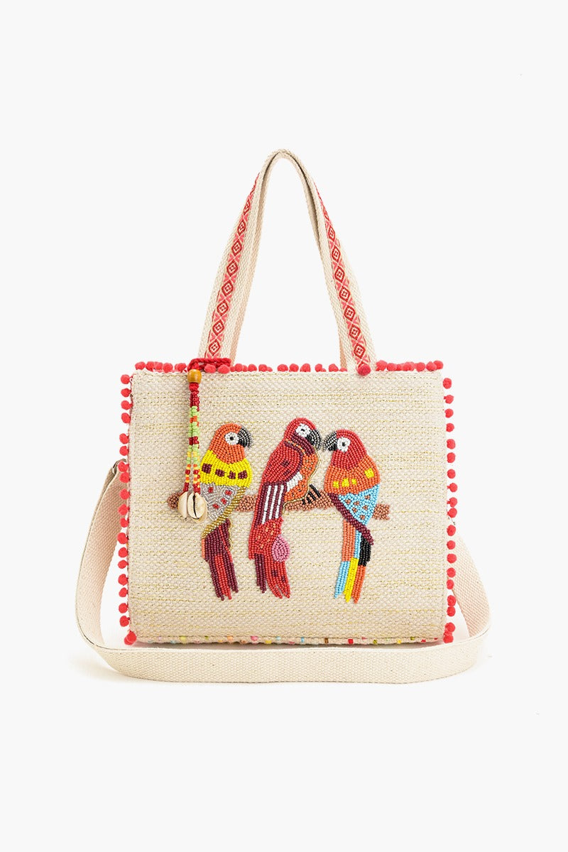 The Parrot Perch Tote Bag – bohogirl.in